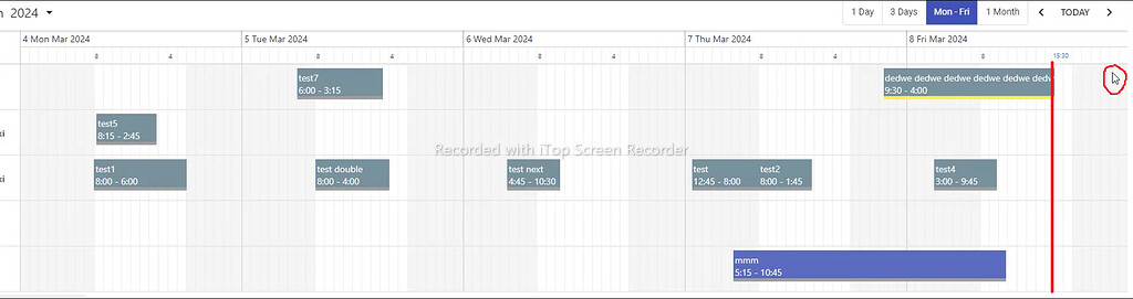 Wrong time in header - Event calendars & schedulers - Mobiscroll