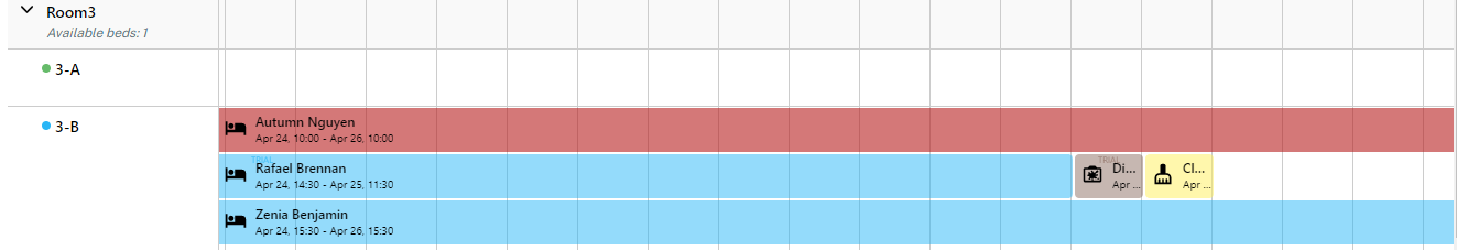 Custom Event Positioning - Event calendars & schedulers - Mobiscroll